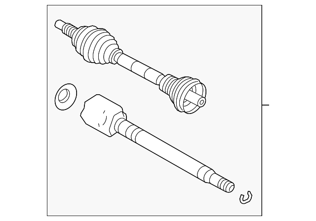 LR064635 - Cv Axle Assembly - 2014-2020 Land Rover Range Rover Sport ...