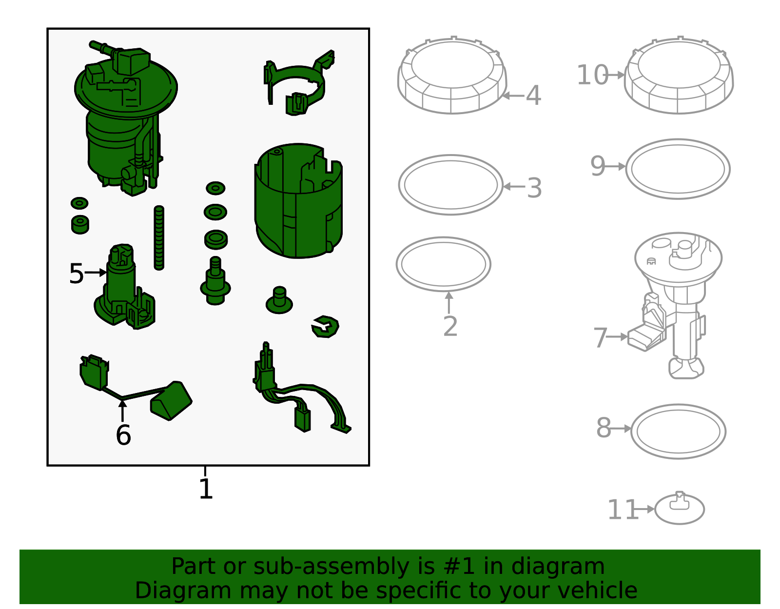 42021AN00A - Fuel Pump - 2020-2024 Subaru | Select Subaru Parts