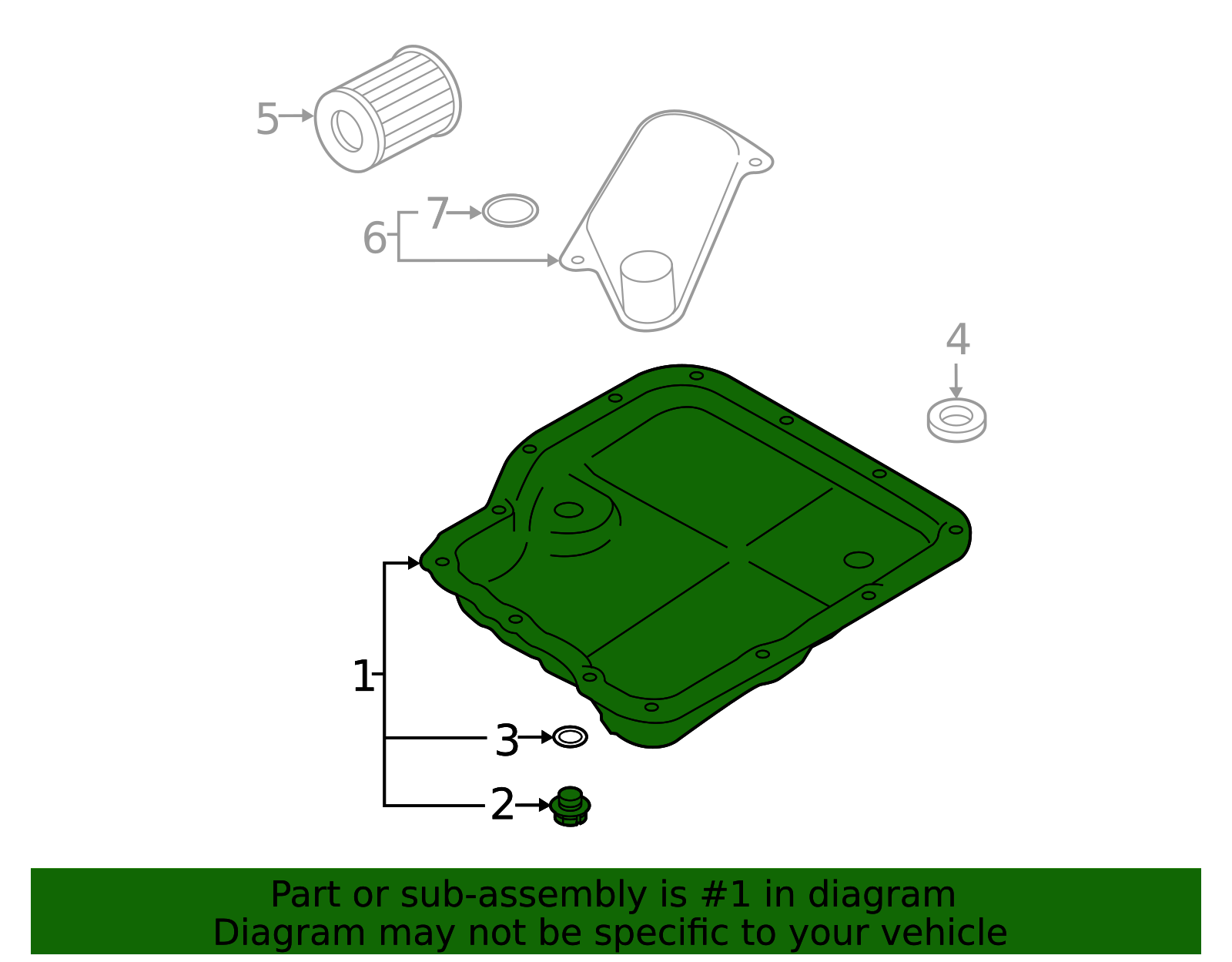 31225AA040 - 2020-2024 Subaru - Trans Pan | OEM Subaru Parts Center