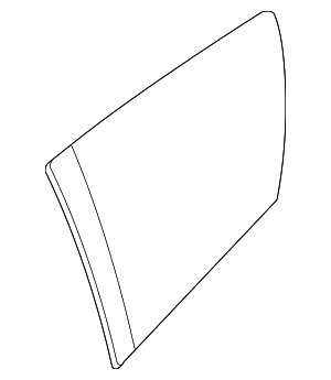 2017-2024 Chrysler Side Glass 68332883AA | Mopar Parts Canada