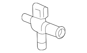 2017-2022 Honda CR-V Engine Coolant Reservoir Hose Adapter 19110-5AA ...