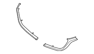 2017-2018 Mazda 3 Molding b63b507j1a | TascaParts.com