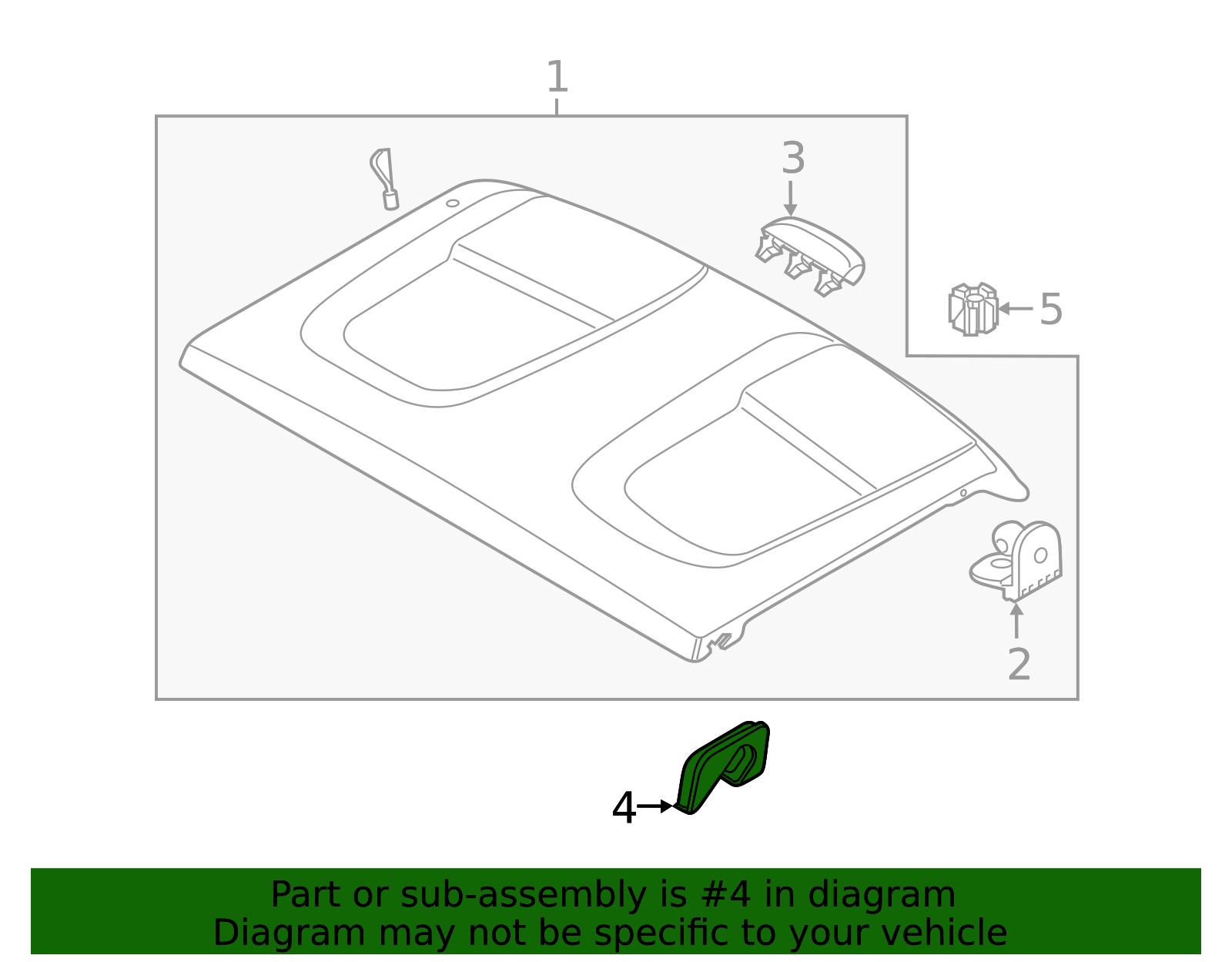 Genuine Luggage Cover Clip for 2019-2025 Volvo | Part# 31675004 | Over ...