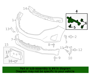 2018-2024 Chevrolet Equinox Front Driver Side Bumper Fascia Guide ...