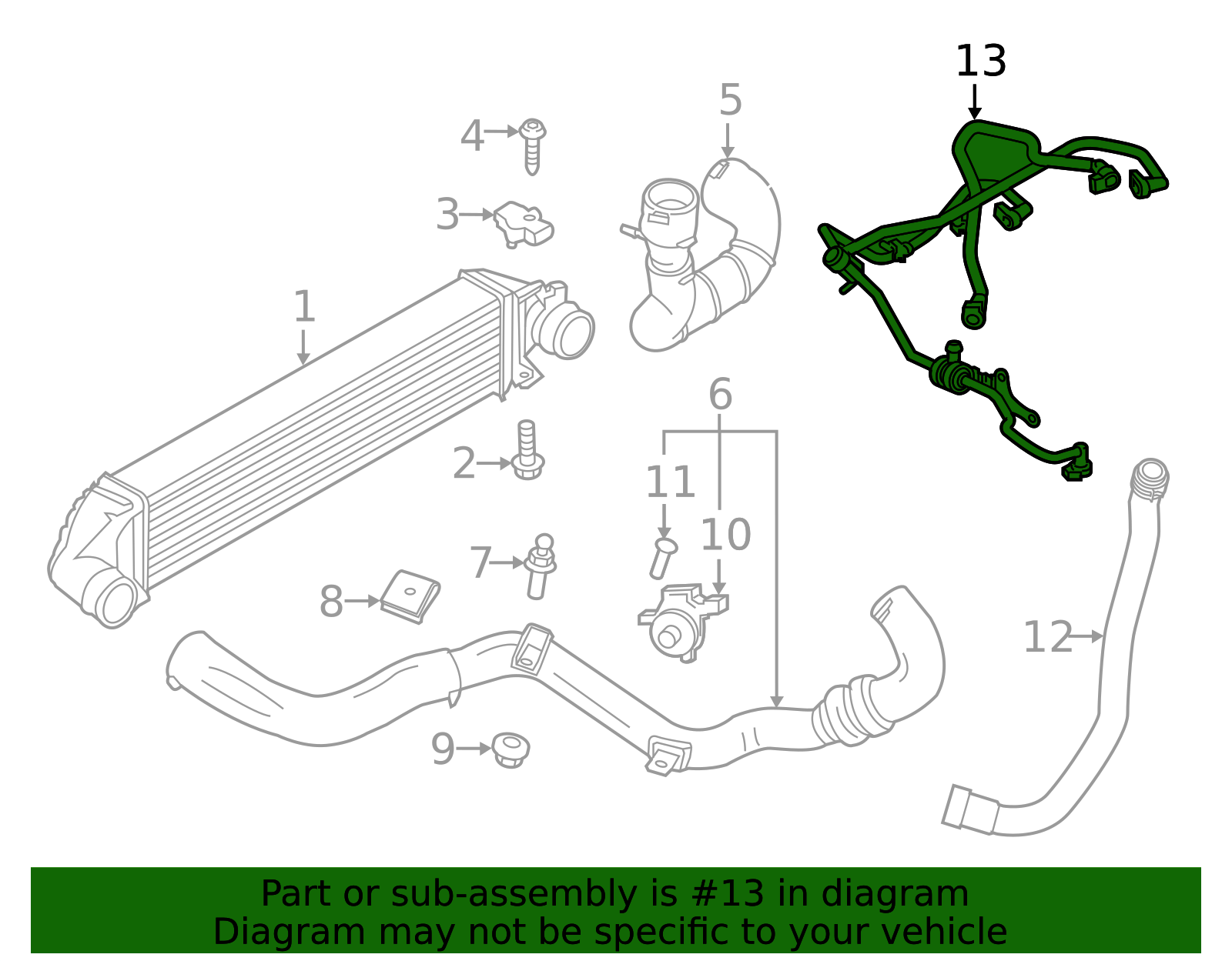 GV6Z-9D289-F - Vapour Tube/purge Valve - 2017-2019 Ford Escape ...