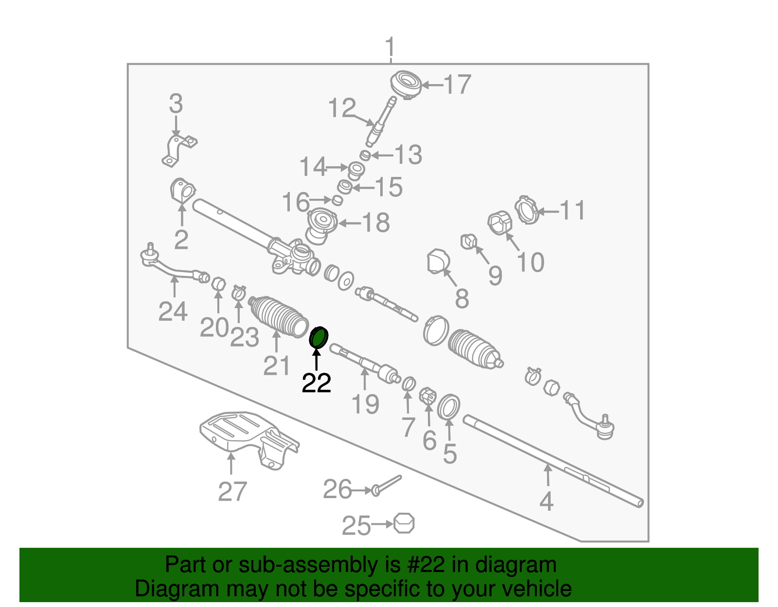 56527-21000 - Boot Clamp 2012-2017 Kia Rio | Kia.Parts Store