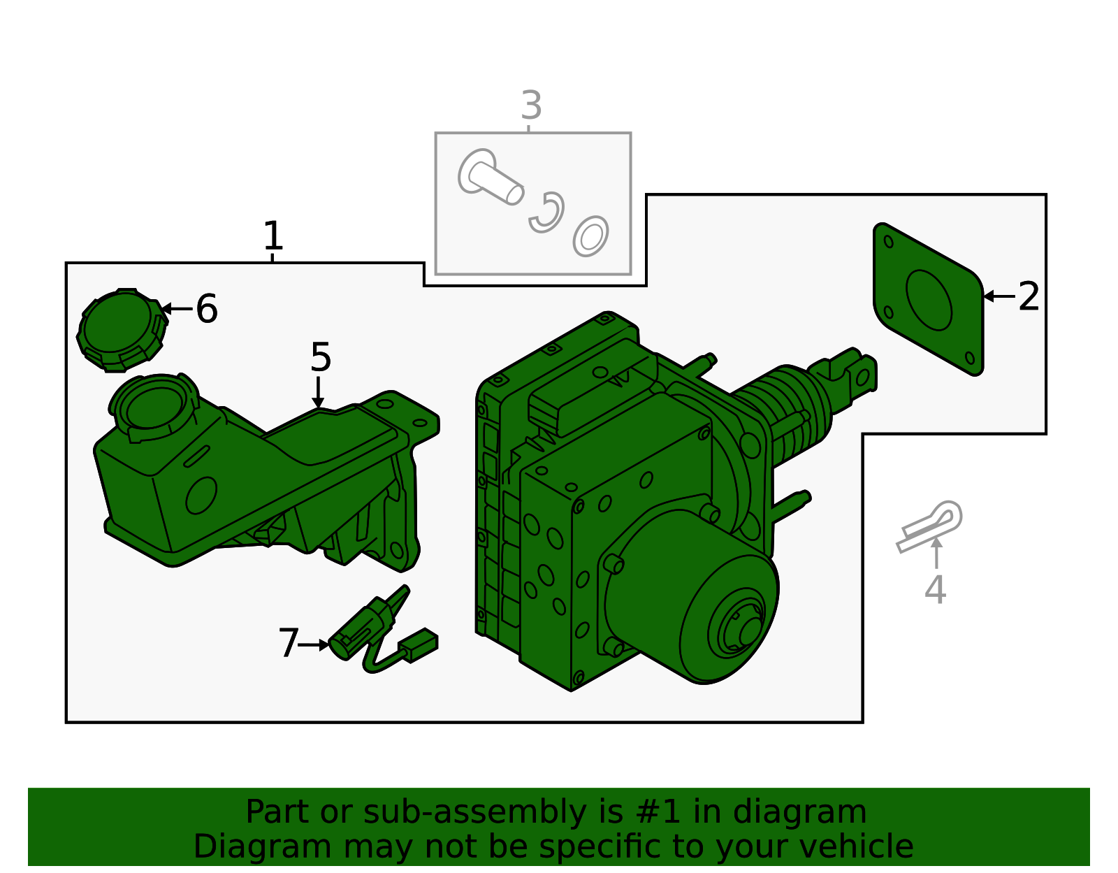 2025 Hyundai Santa Fe Brake Master Cylinder 58500-HB100 | World OEM ...