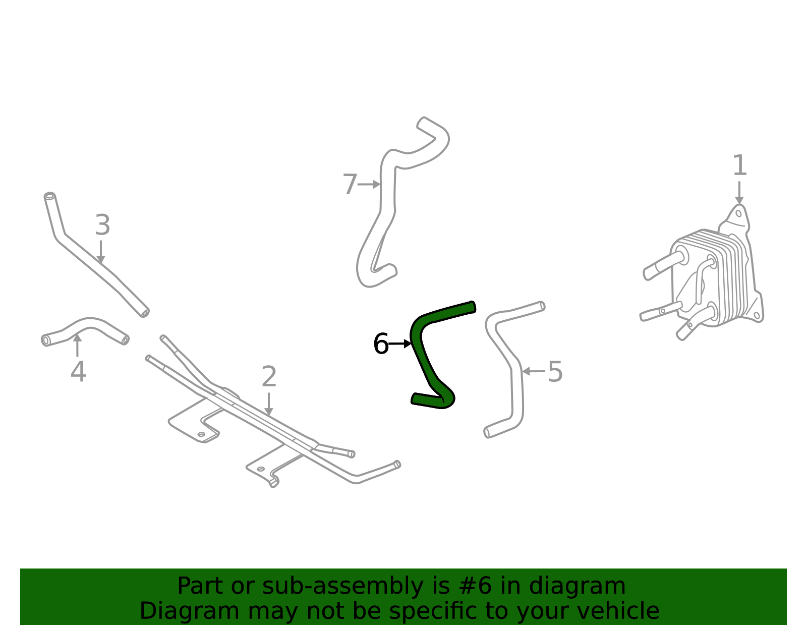 2020-2025 Nissan Sentra Hose 21635-6LB0A | QuirkParts