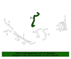 14055-6LY0A - 2024-2025 Nissan Sentra - Water Hose | Anicra Nissan Parts