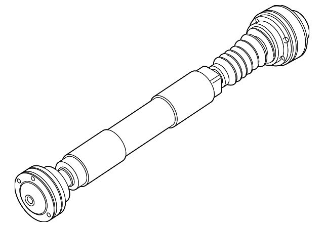 2019-2023 Ford Ranger | Drive Shaft | KB3Z-4A376-B | Walls' Ford Parts