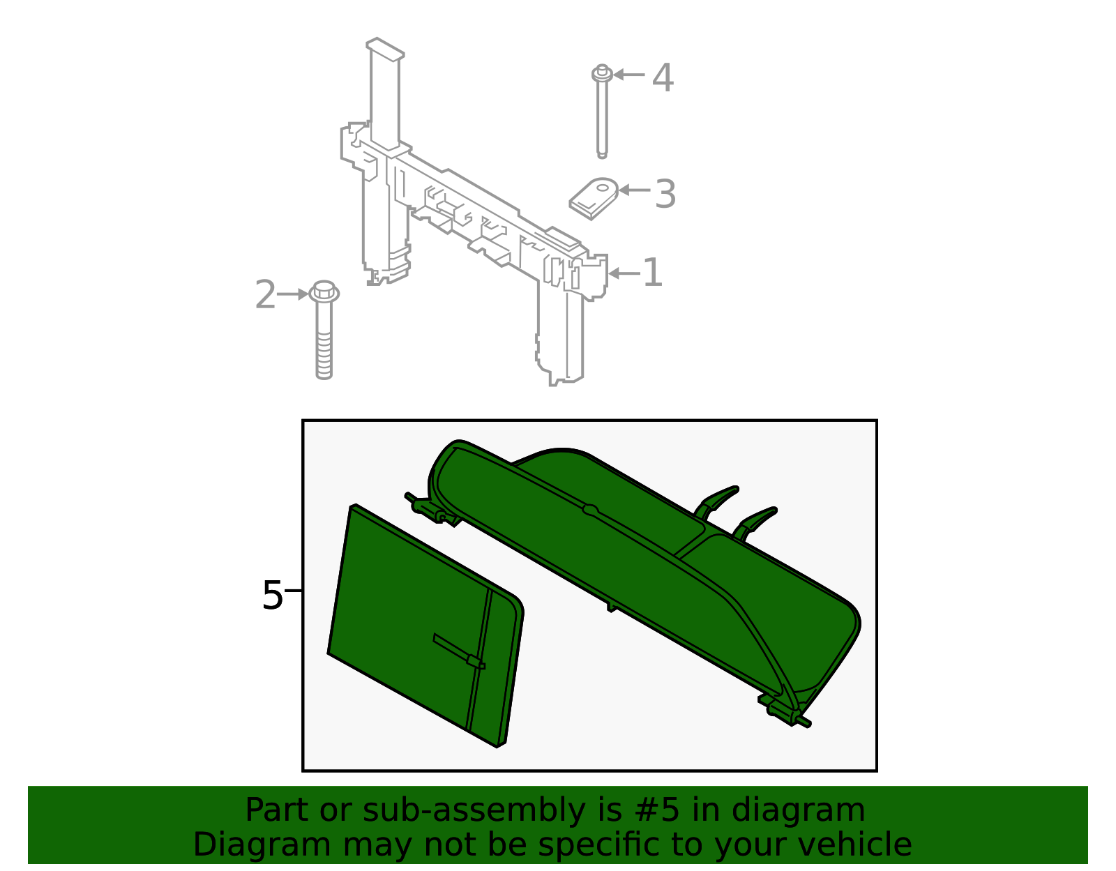 54347443147 - 2019-2026 BMW Deflector Assembly (54-34-7-443-147) | BMW ...