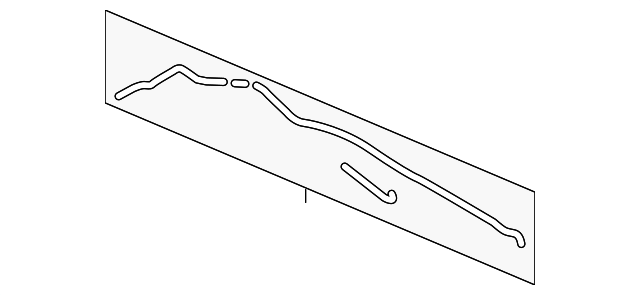 98650-B0000 - Kia Washer Hose Performance Auto Parts