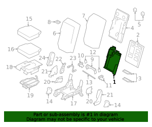 Seat Back Frame - Factory Structure & Support 87791-EZ00A | AutoNation ...