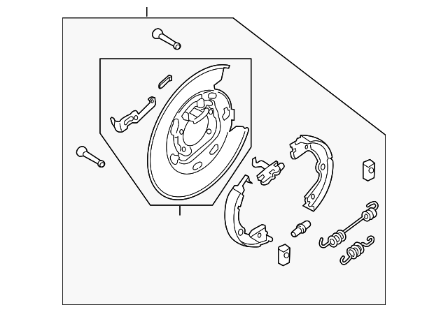 58250-D3000 - Hyundai Parking Brake 2016-2018 Hyundai Tucson ...