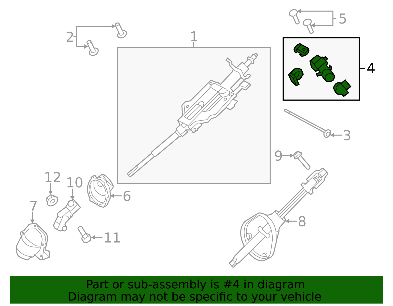 BL8Z-3511-A - Flange 2011-2012 Ford Escape | Ford Parts Direct