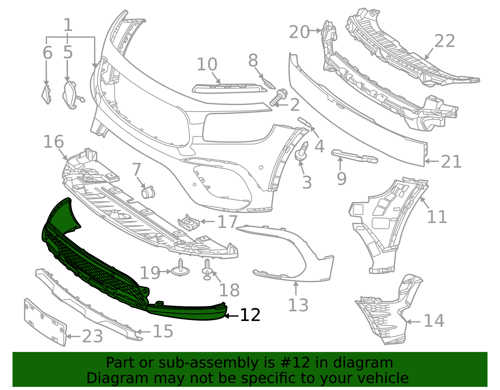 2478856003 - Mercedes-Benz Lower Molding 2020-2023 Mercedes-Benz ...