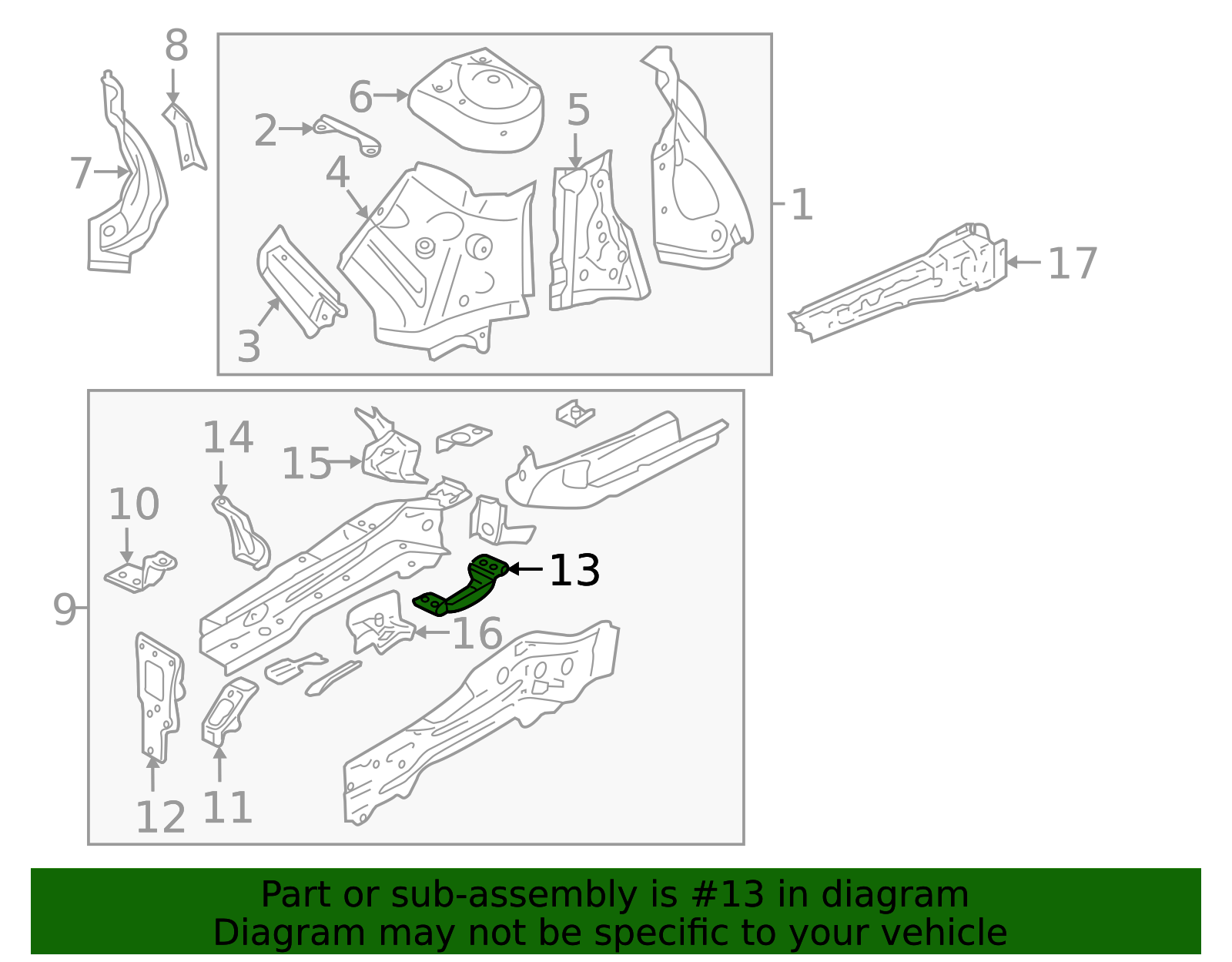 2015-2025 Volkswagen Engine Mount Bracket 5Q0-802-068 | OEM Parts Online