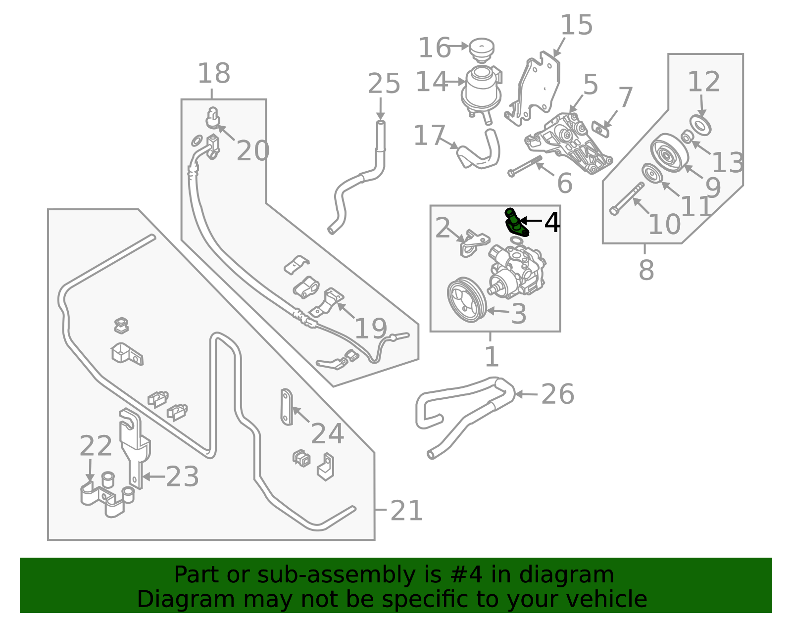 49161-7S000 - High-Quality Power Steering Hose Adapter for 2008-2012 ...