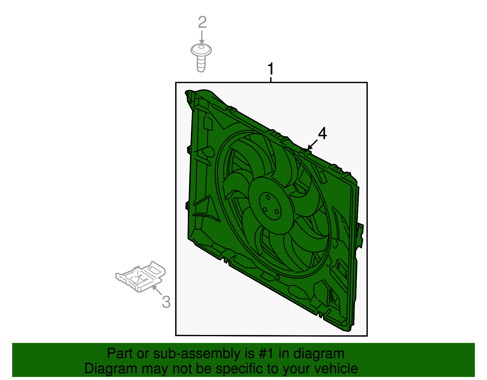 2006-2013 BMW 2006-2013 BMW - Fan Assembly 17-42-5-A3F-106 | BMW Parts ...