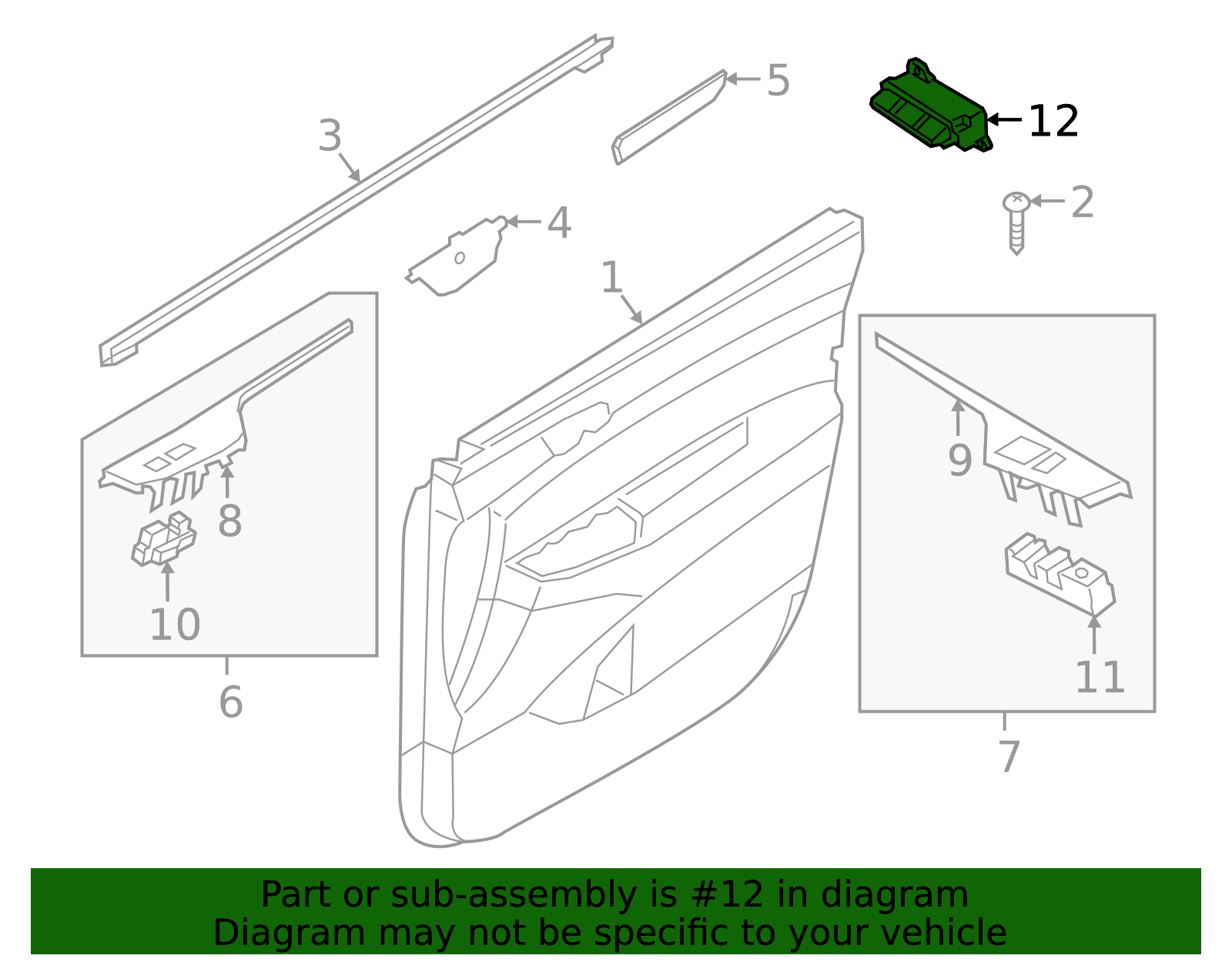 2020-2025 Hyundai Palisade Memory Switch 93250-S8000-VCA | OEM Parts Online
