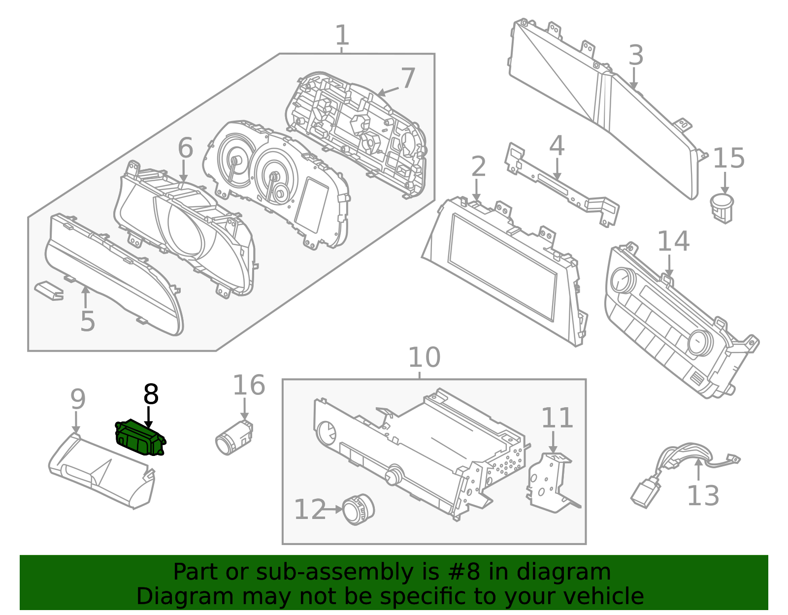 2021-2025 Hyundai Elantra Bezel 93712-AA000-YFR | MotorMotor