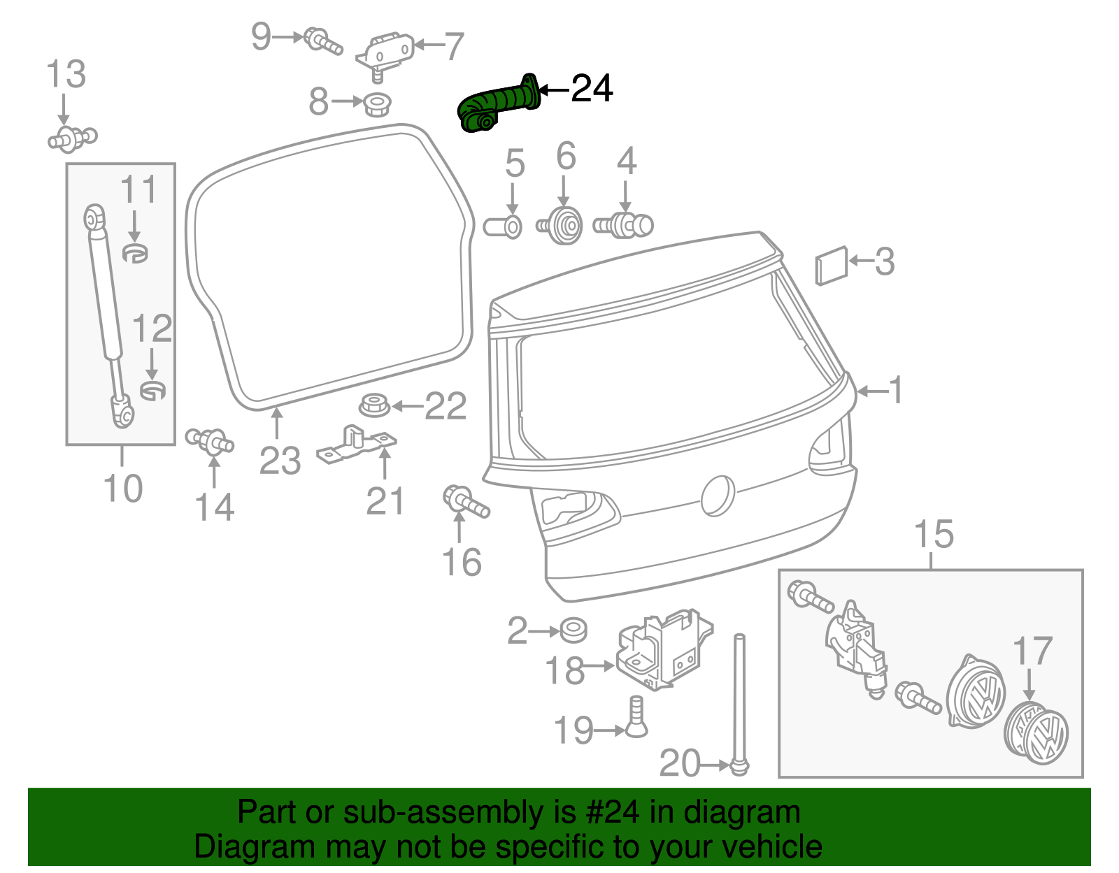 2015-2025 Volkswagen Harness Shield 5G6-971-829-B | OEM Parts Online
