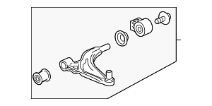 2011-2017 GM Front Lower Suspension Control Arm 13463245 | Shop Matick ...