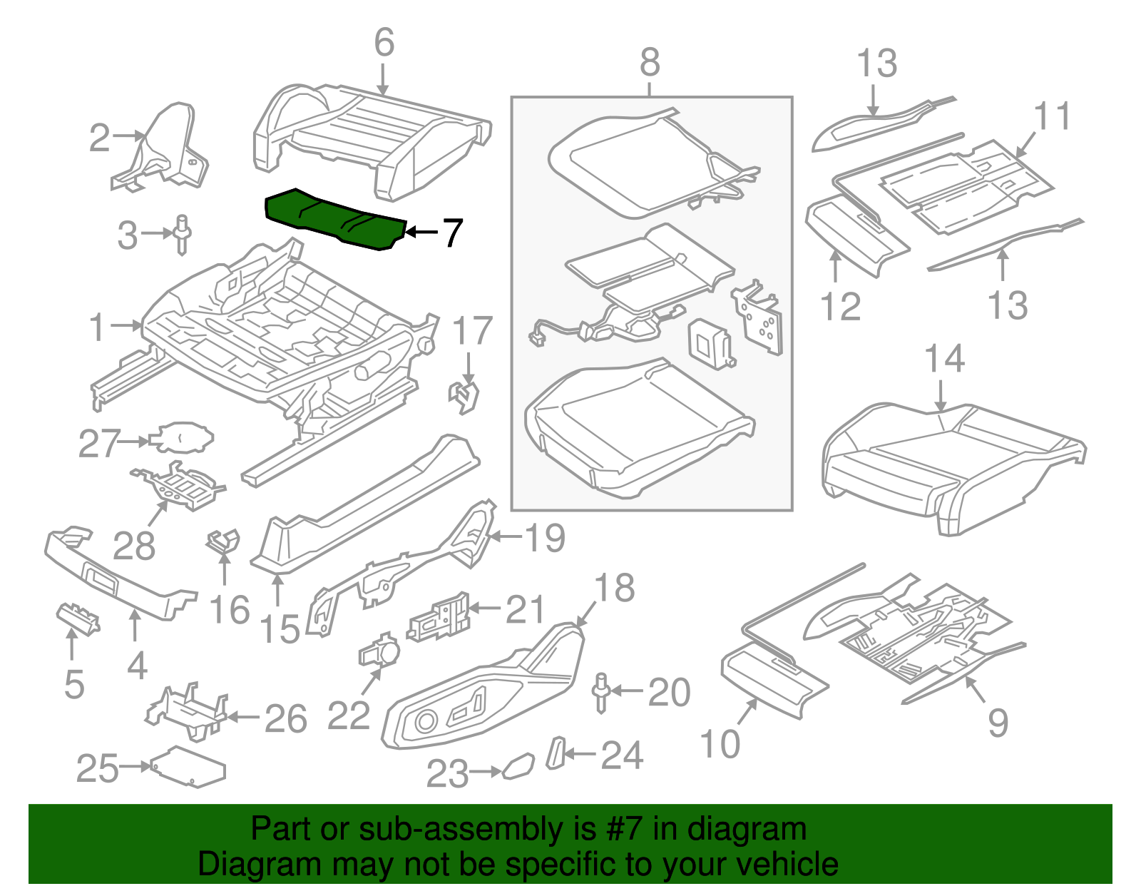 Seat Cushion Foam - Ride in Comfort Again | AutoNation Parts