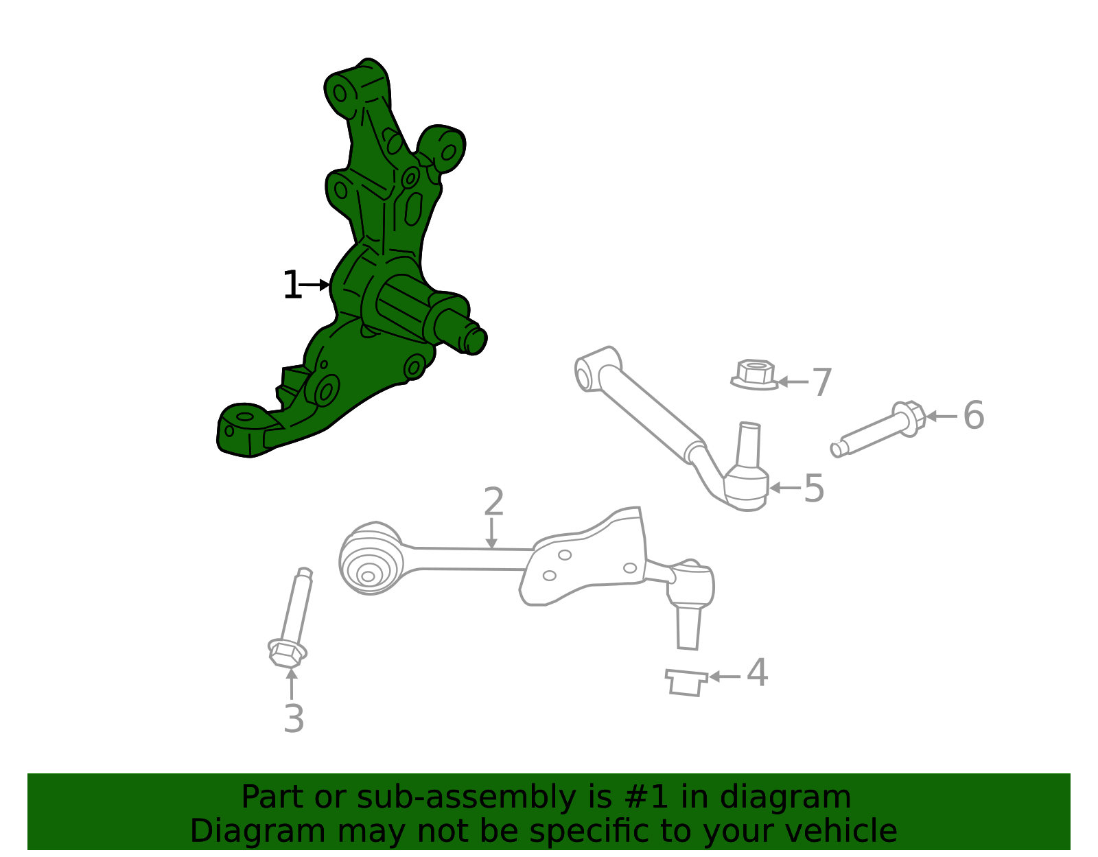 OEM Steering Knuckle - Precision Handling Replacement | AutoNation Parts