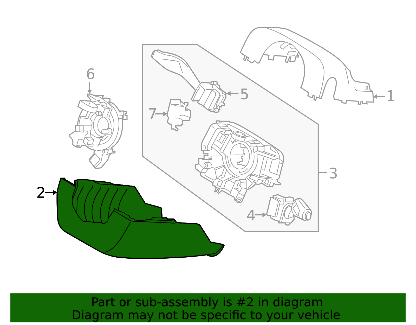 2019-2021 Lincoln Nautilus Lower Column Cover KA1Z-3530-CB | Ford OEM ...