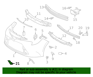 2020-2025 Toyota Corolla Left Front Bumper Tow Hook Cover 52128-12920 ...