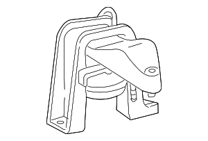 Genuine Official Toyota Engine Mounting Insulator, Right part# 12305 ...