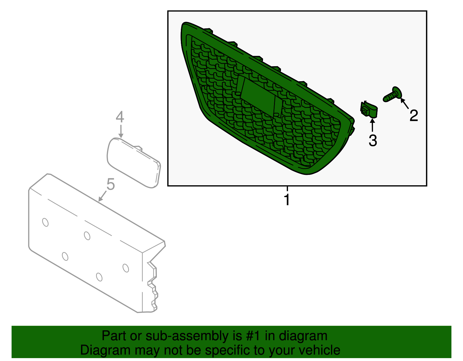 2018-2020 Genesis G80 Grille Assembly 86350-B1920 | OEM Parts Online