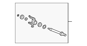 2007-2012 Acura RDX Intermediate Shaft 44500-STK-A00 | Acura OEM Parts ...
