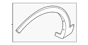 87711-P2000 - Wheel Opening Molding 2021-2024 Kia Sorento | Kia.Parts Store