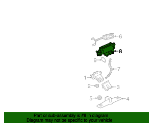 2018-2023 Volkswagen Atlas Pull Down Motor 3G0-827-887-B | VW Direct ...
