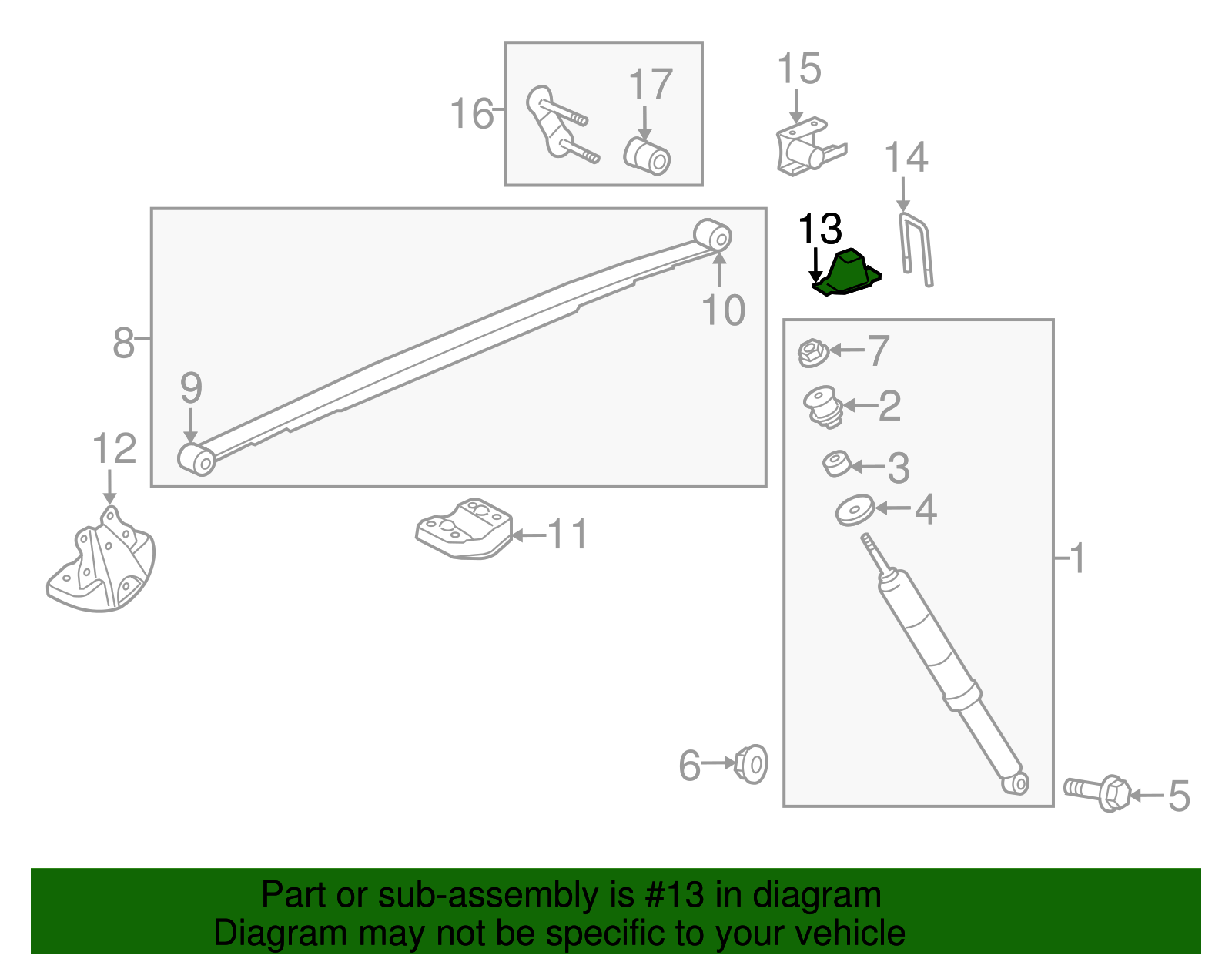48306-0C010 - Coil Spring Damper (Rear) 2007-2021 Toyota Tundra | Longo ...