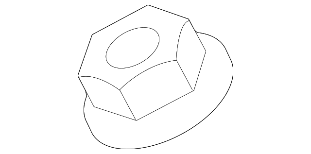 2000-2021 Toyota Top Nut 90178-A0071 | Toyota South