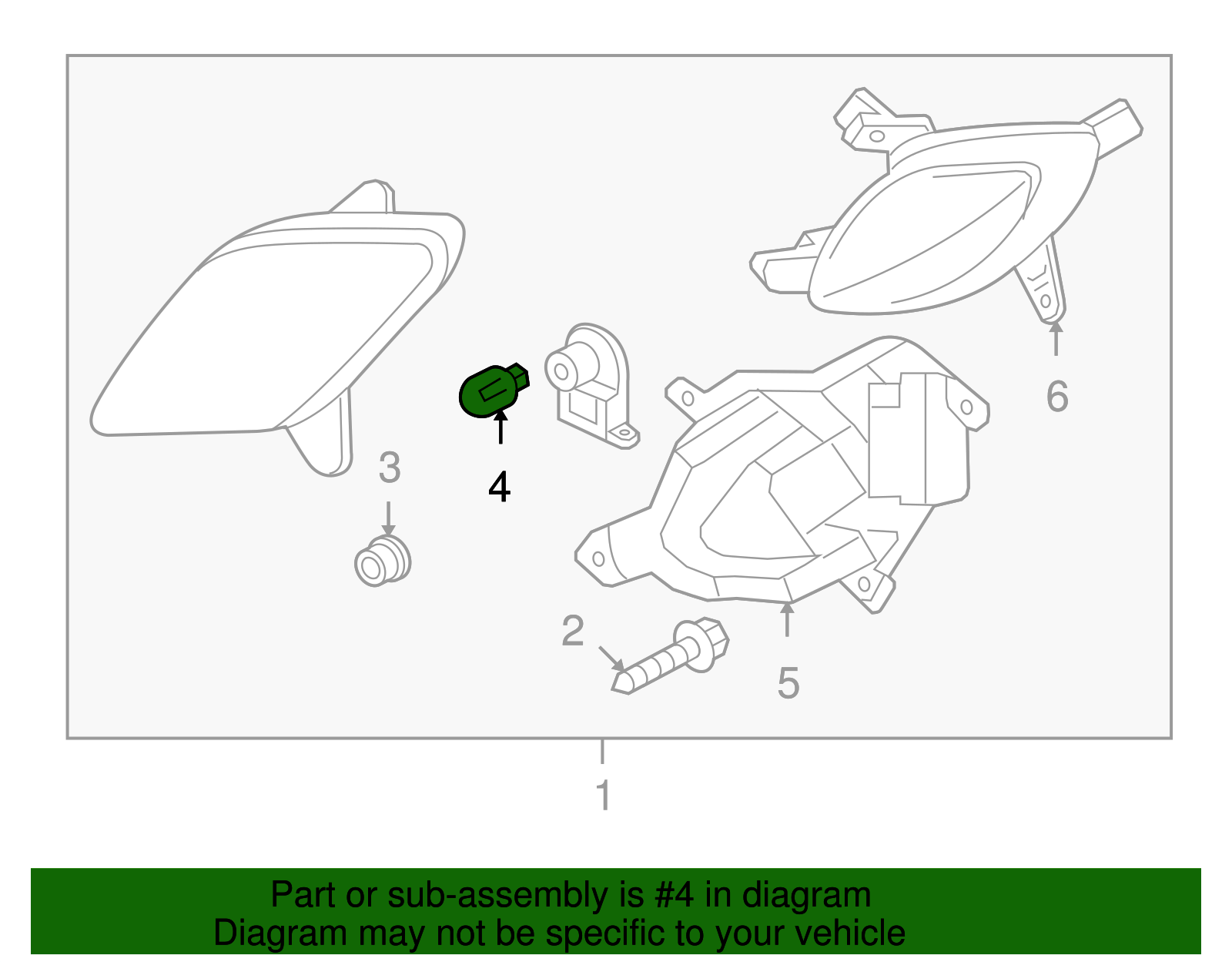 18647-27009 - Fog Lamp Bulb - 2006-2017 Hyundai | World OEM Parts Hyundai