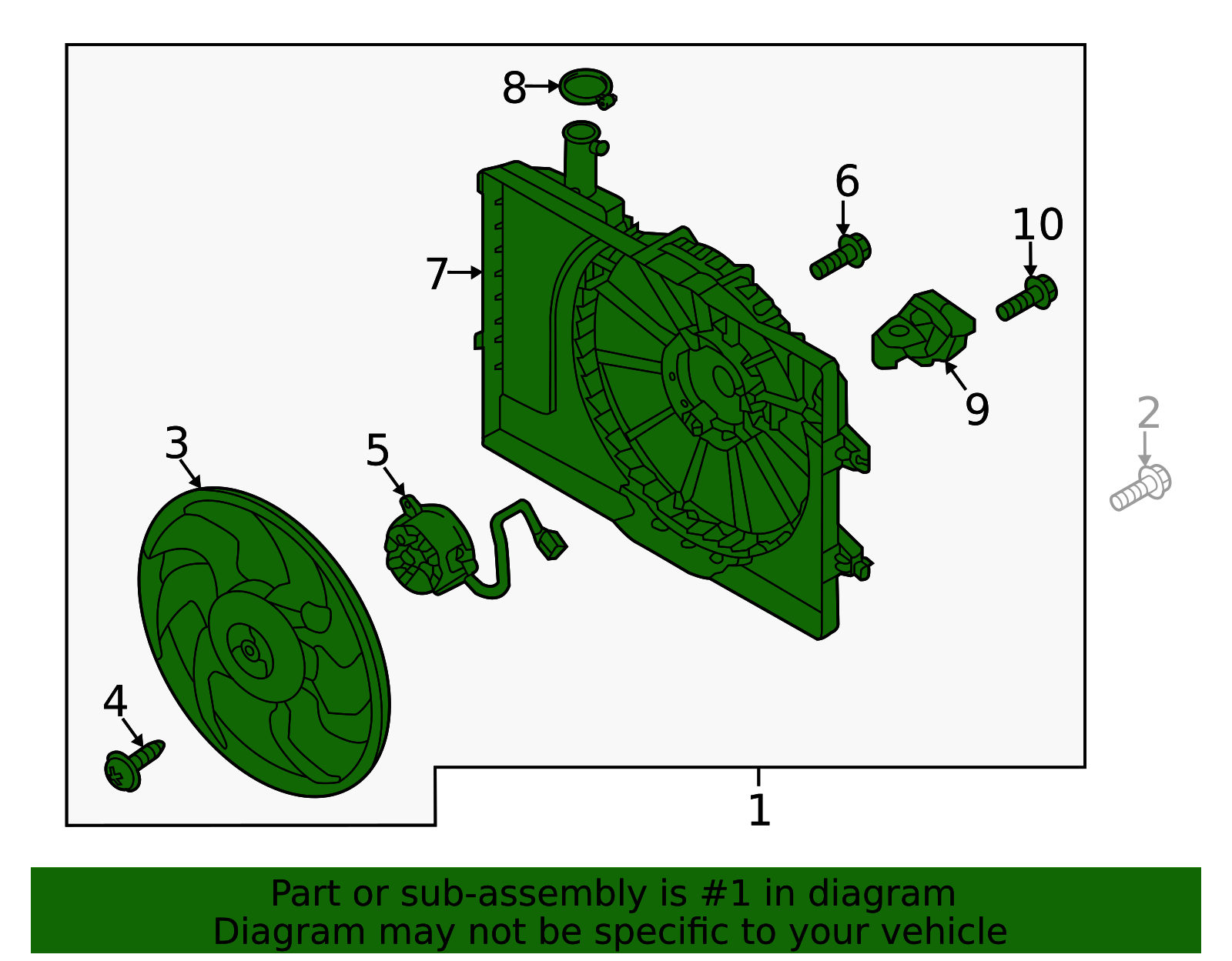2021-2023 Hyundai Elantra Fan Assembly 25380-AB000 | OEM Parts Online