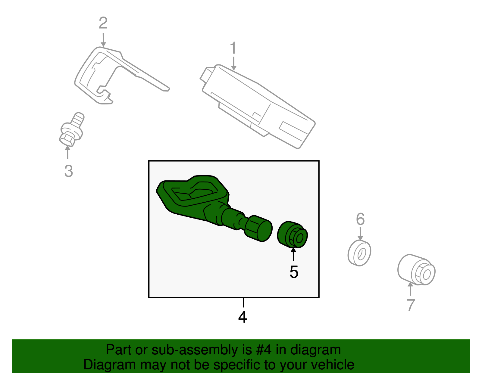 42753-TP6-A82 - Honda TPMS Sensor 2010-2015 Honda | Performance Auto Parts