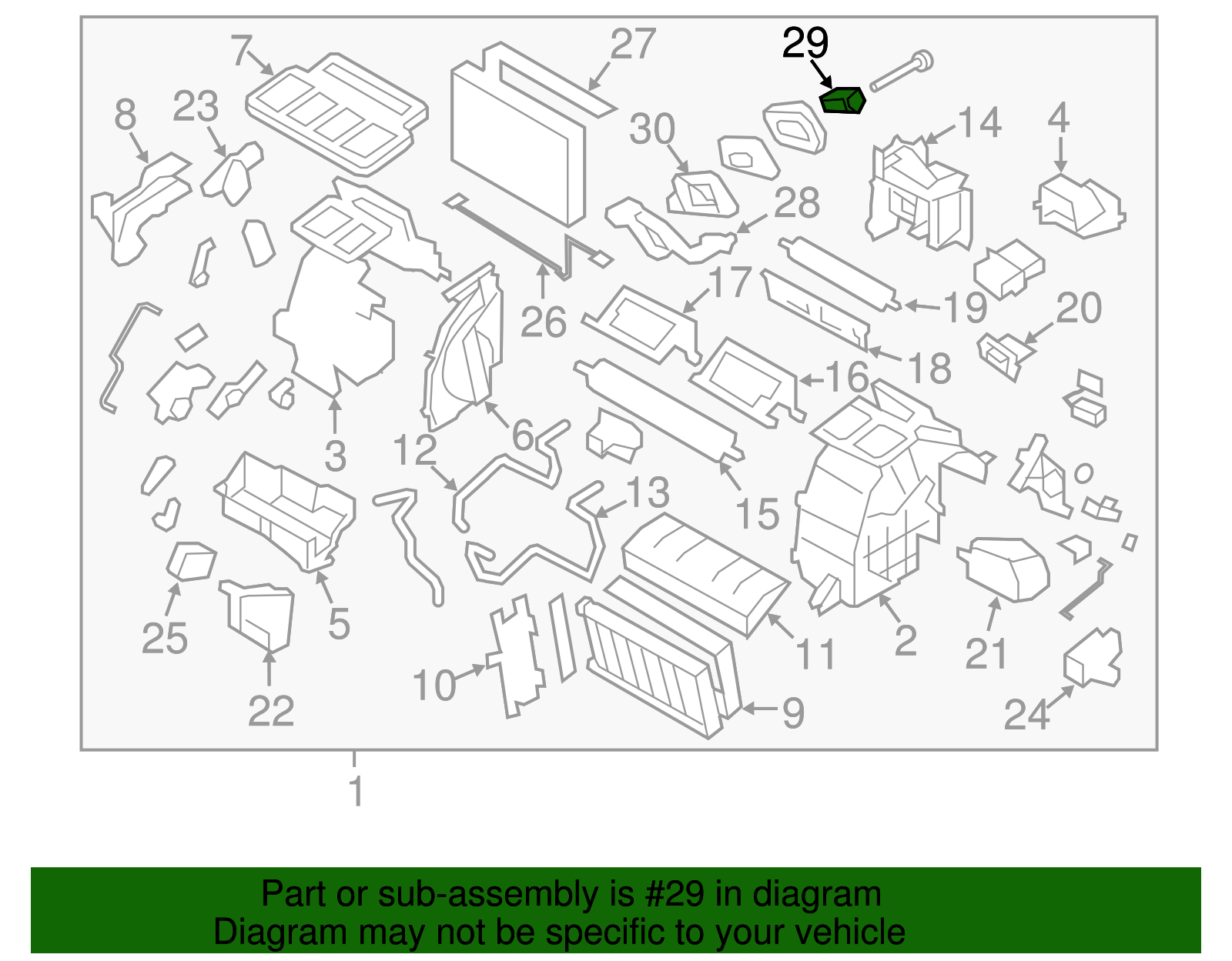 2009-2018 Subaru Expansion Valve 73531YC001 | OEM Parts Online