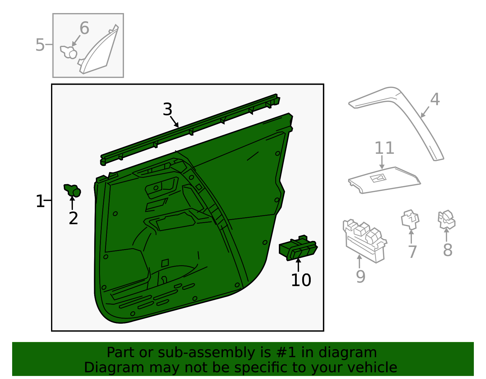 Interior Door Trim - OEM Fit, Quiet Comfort | AutoNation Parts