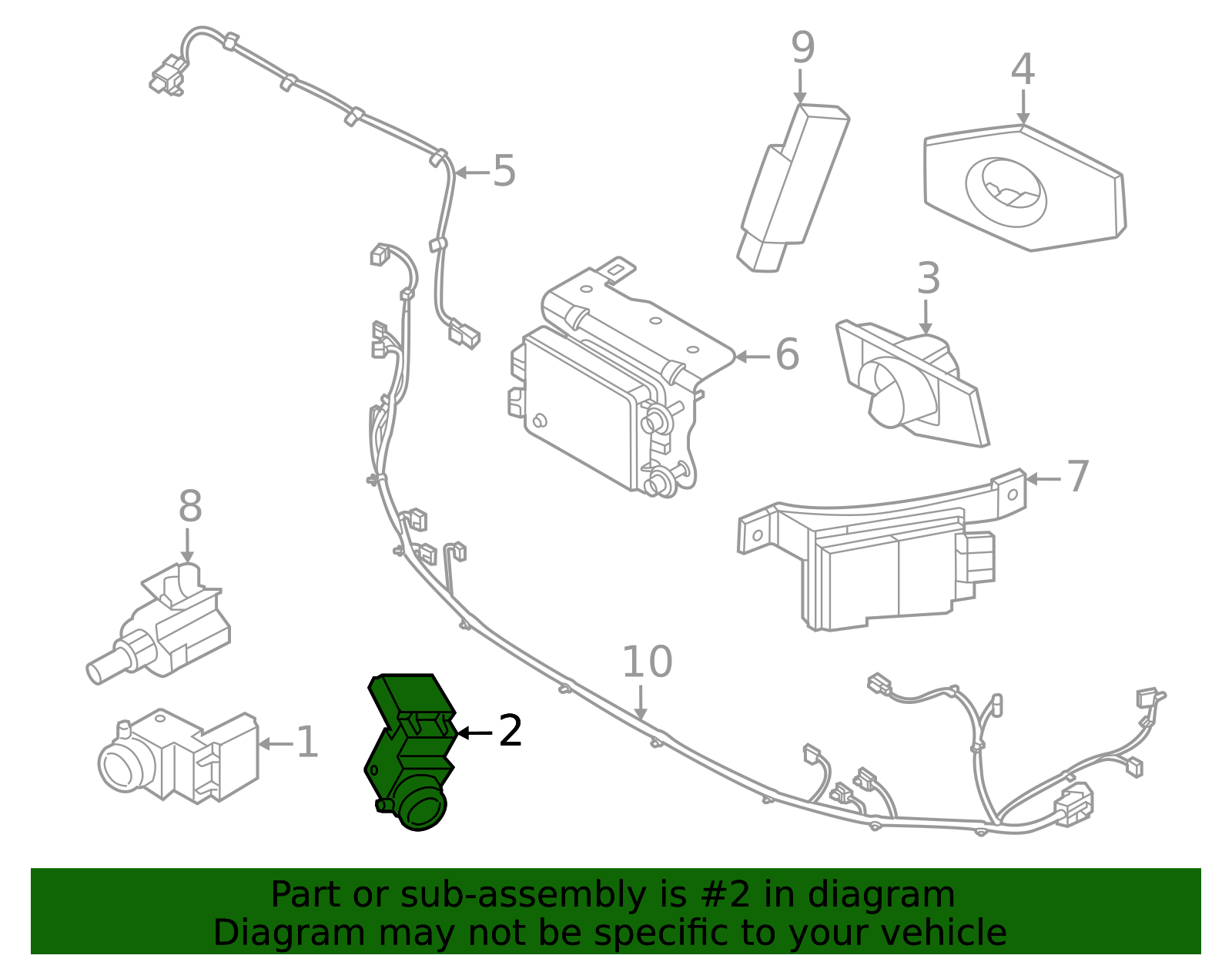 99310-L1810-KGN - High-Quality Sensor for 2025 Genesis | AutoNation Parts