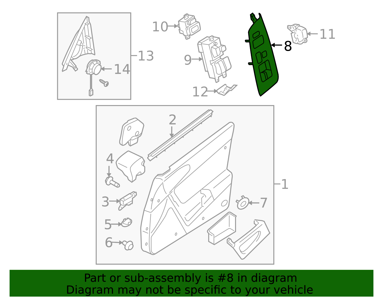 FE01-68-4L6C - High-Quality Switch Panel for 2004-2008 Mazda RX-8 ...