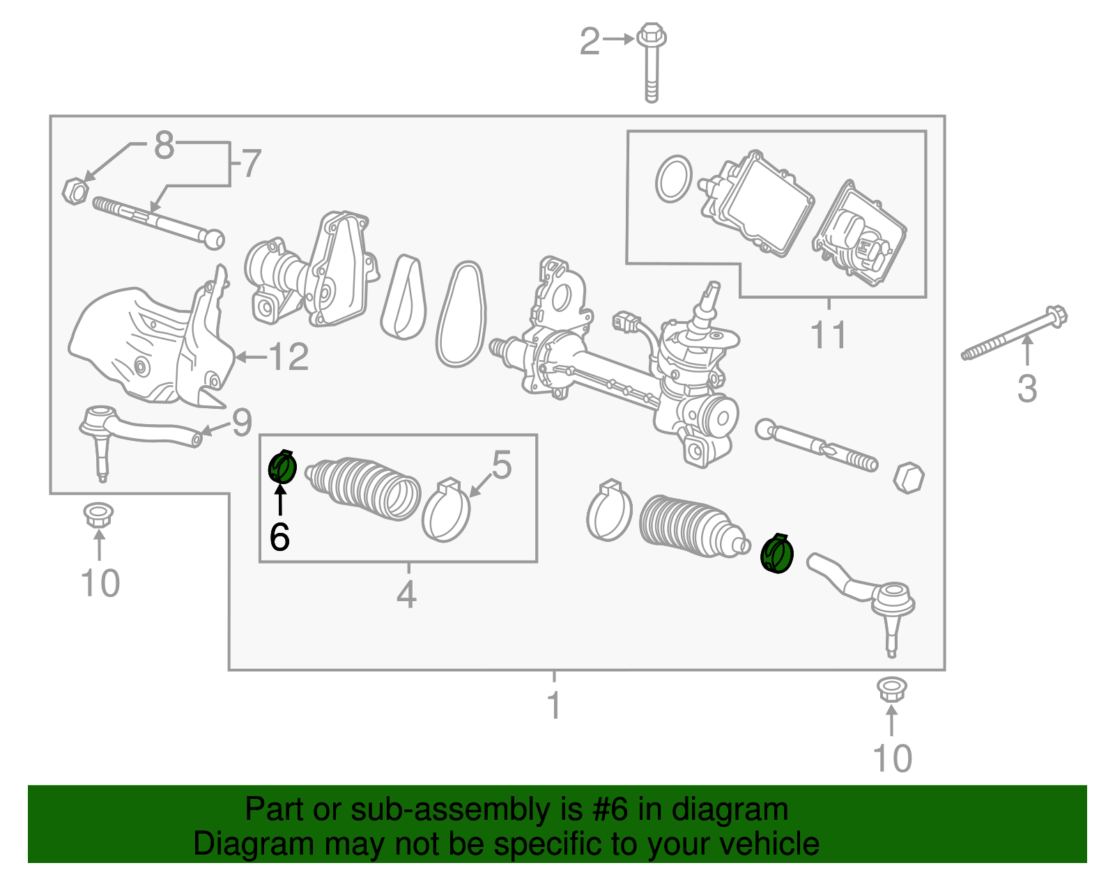 7840234 - Steering Gear Boot Clamp 1984-2025 GM | Gateway Buick GMC Parts