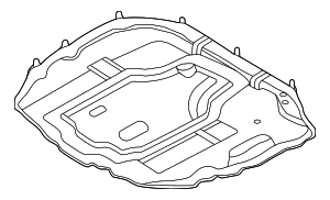 2020-2025 Porsche 911 Transmission Oil Pan 0DT-317-165 | OEM Parts Online