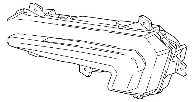 84525421 - Driver Side Daytime Running Lamp 2016-2018 Chevrolet Malibu ...