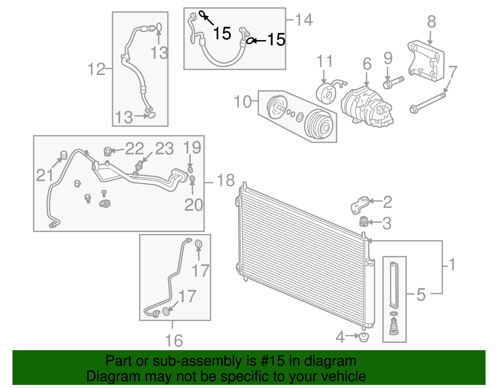 1999-2025 Acura O-Ring 80872-SN7-003 | OEM Parts Online