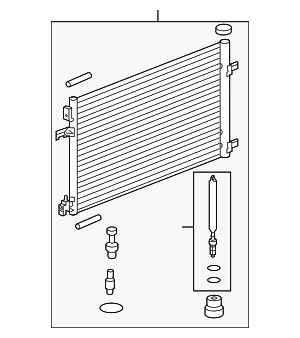 2010-2020 GM Air Conditioning Condenser 23305638 | Capital Chevy Parts